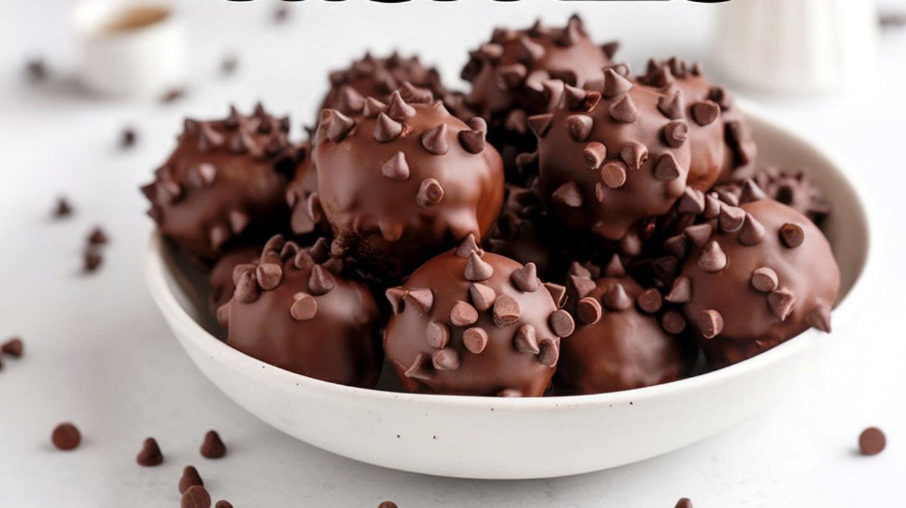 Brownie Truffles are Super Easy and Super Delicious!